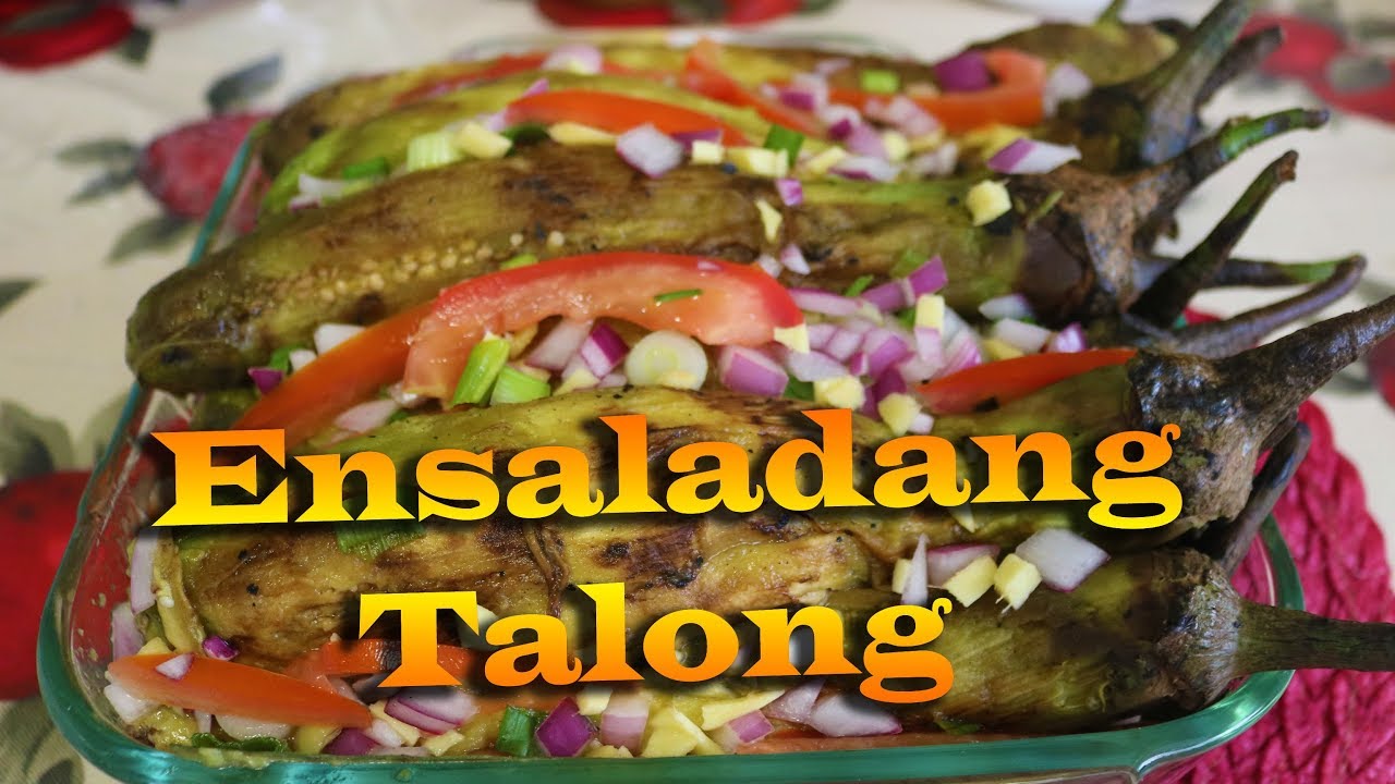 How to cook Ensaladang Talong - YouTube
