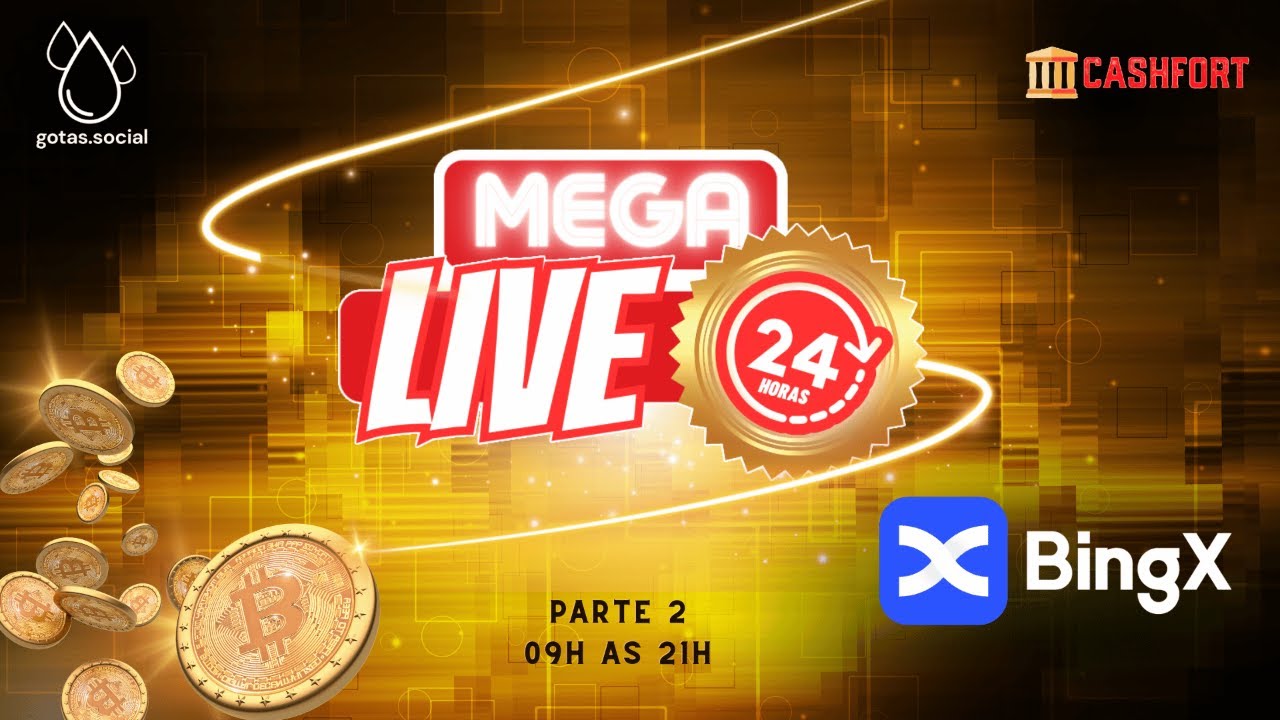 [ MEGA LIVE 24 HORAS ] [Parte 2] - O que esperar de 2024 para Bitcoin ...