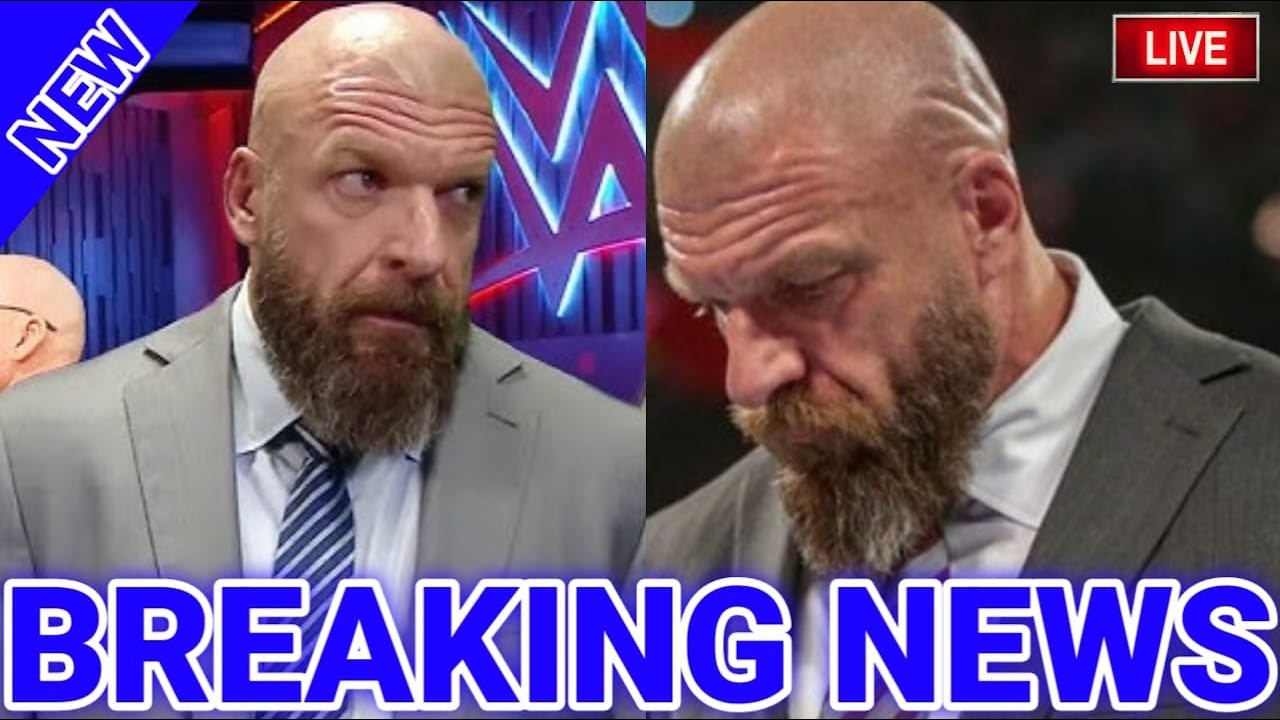 Huge Sad😭News !! For WWE Triple H Fans !! Very Heartbreaking 😭 News! It ...