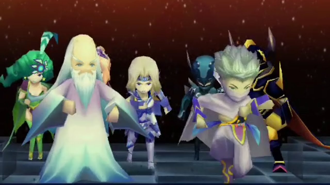 Final Fantasy 4 Finale - The Journey's Tail - End - YouTube
