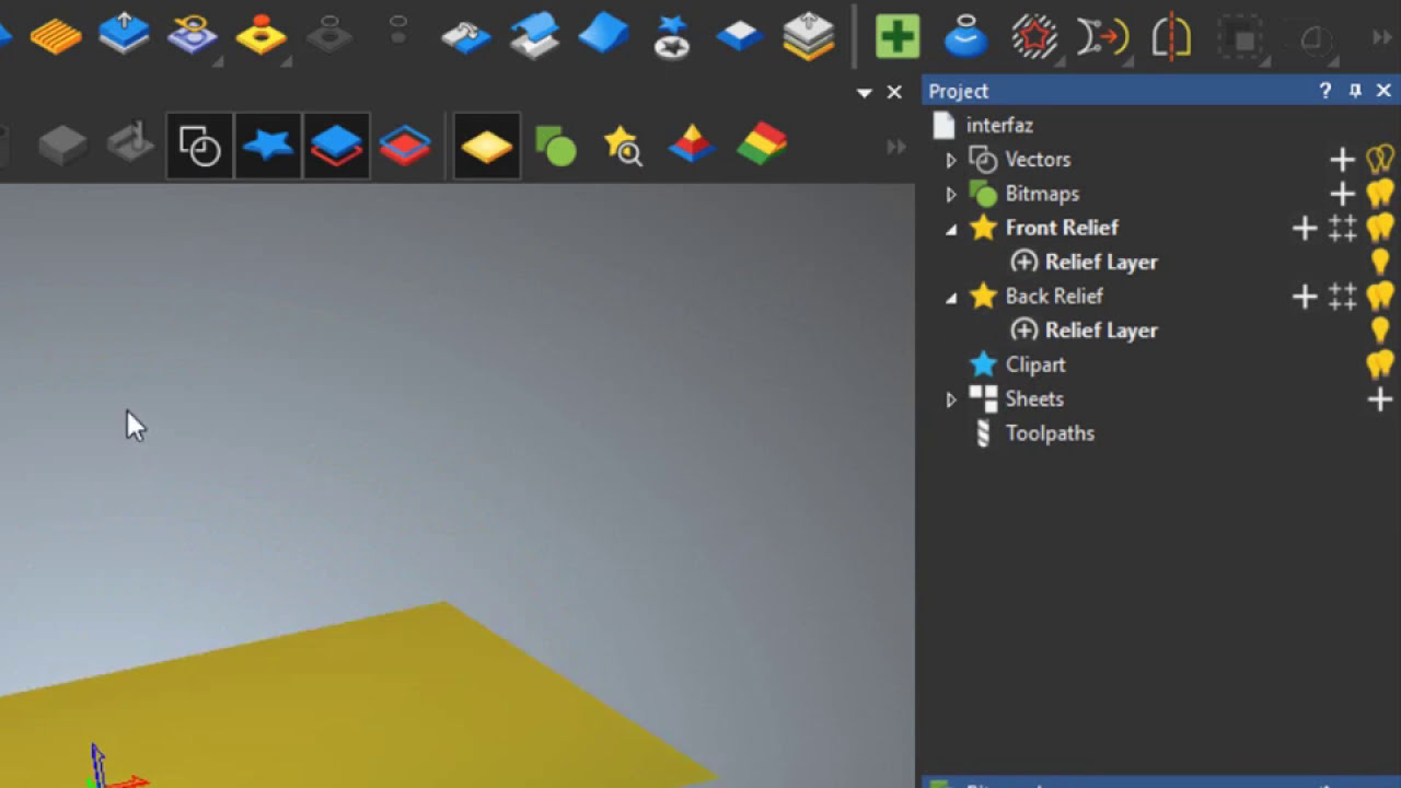 01 Interfaz de ArtCAM CAD CAM - YouTube