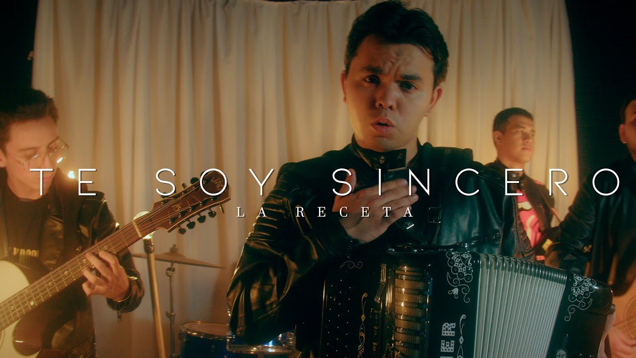 Te Soy Sincero - La Receta (Video Oficial) - YouTube