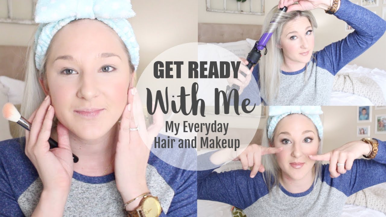 Get Ready With Me My Everyday Makeup And Hair Tutorial Youtube