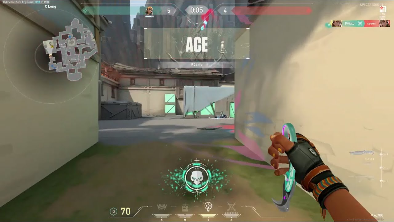 Valorant | Luckiest Ace! - YouTube