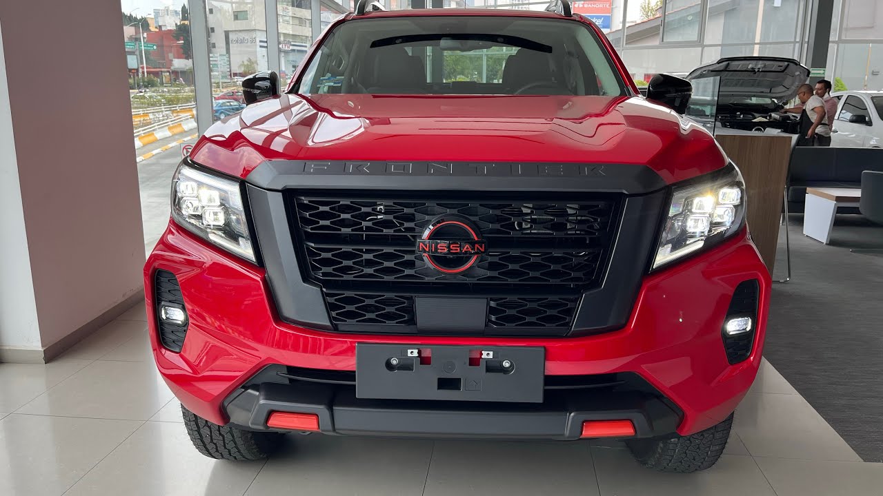 Frontier Pro4x 2023 Disponible Rojo Negra Y Gris Volc n YouTube