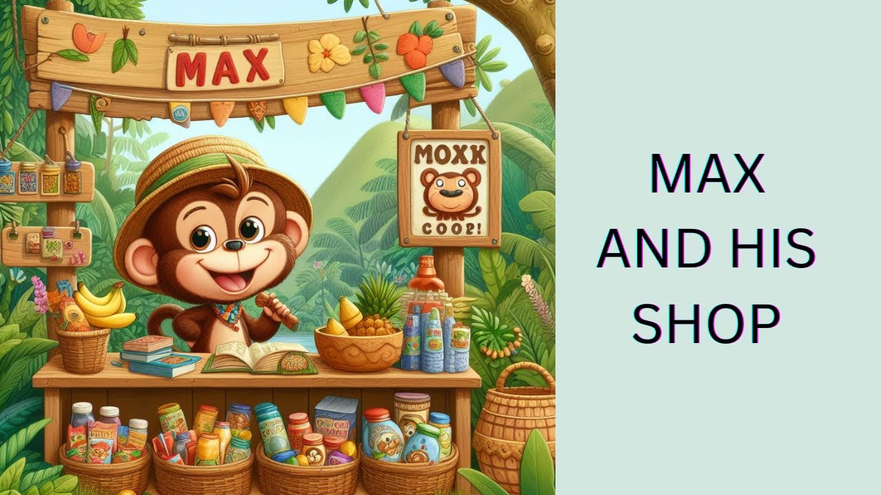 Max and his Shop: Story of a monkey's greed - YouTube
