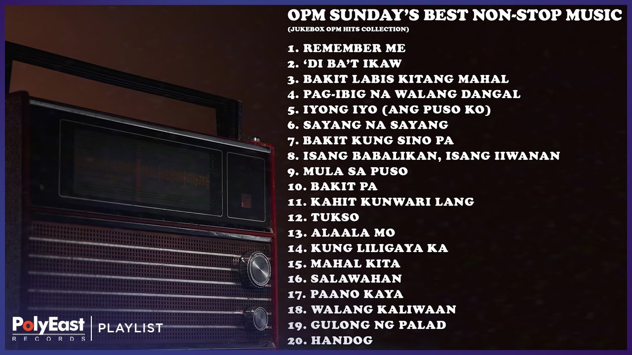 Various Artists - OPM Sunday's Best Non-Stop Music (Jukebox OPM Hits ...