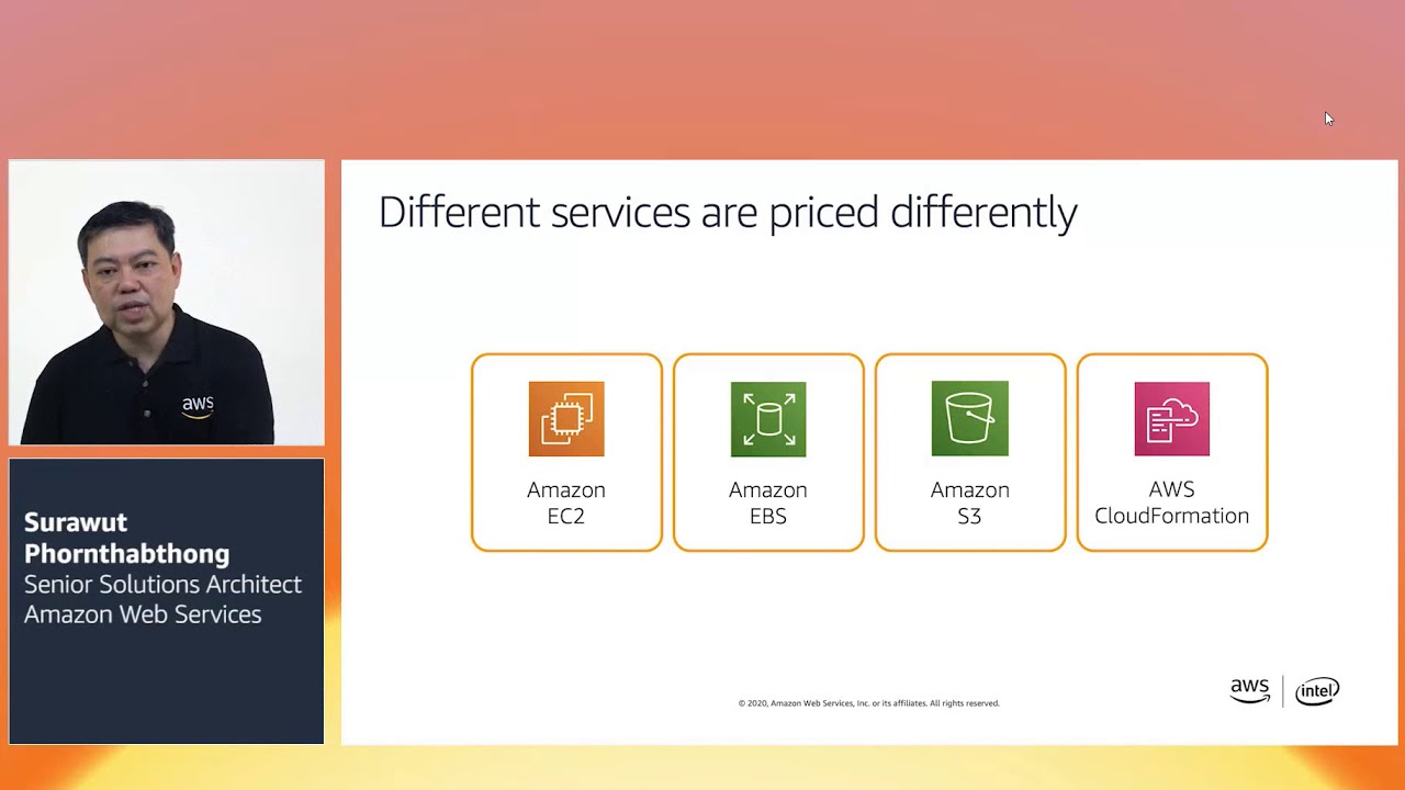Amazon AWS ราคา AWS Support และการสร้างสถาปัตยกรรมบน AWS - YouTube