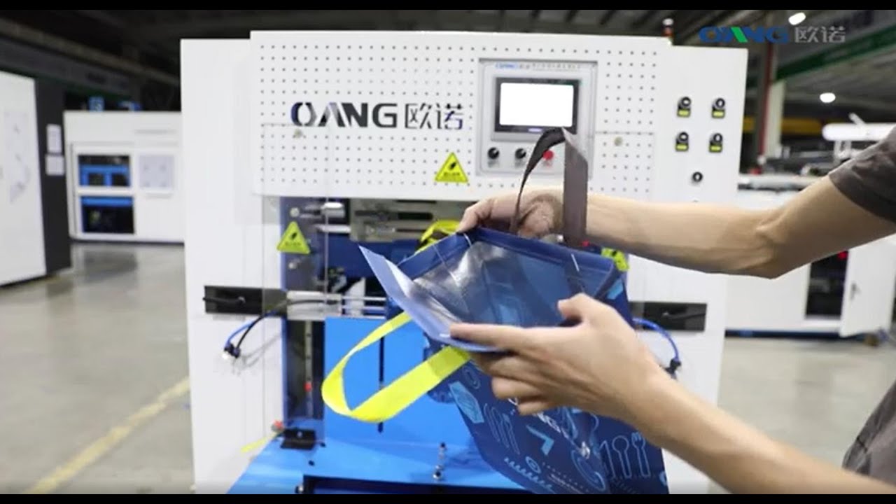 Nonwoven Cooling Box Bag Machine/Laminated Box Bag Making Machine/Take ...