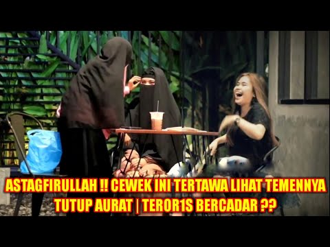 ASTAGFIRULLAH ! TERTAWA LIHAT TEMENYA TUTUP AURAT | T3ROR1S BERCADAR?