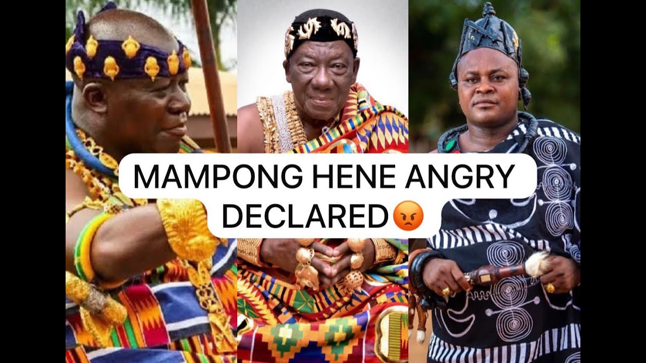 😳🔥WE ARE NOT ASANTE'S: 😳MAMPONGHENE DECLARED🔥🔥 - YouTube