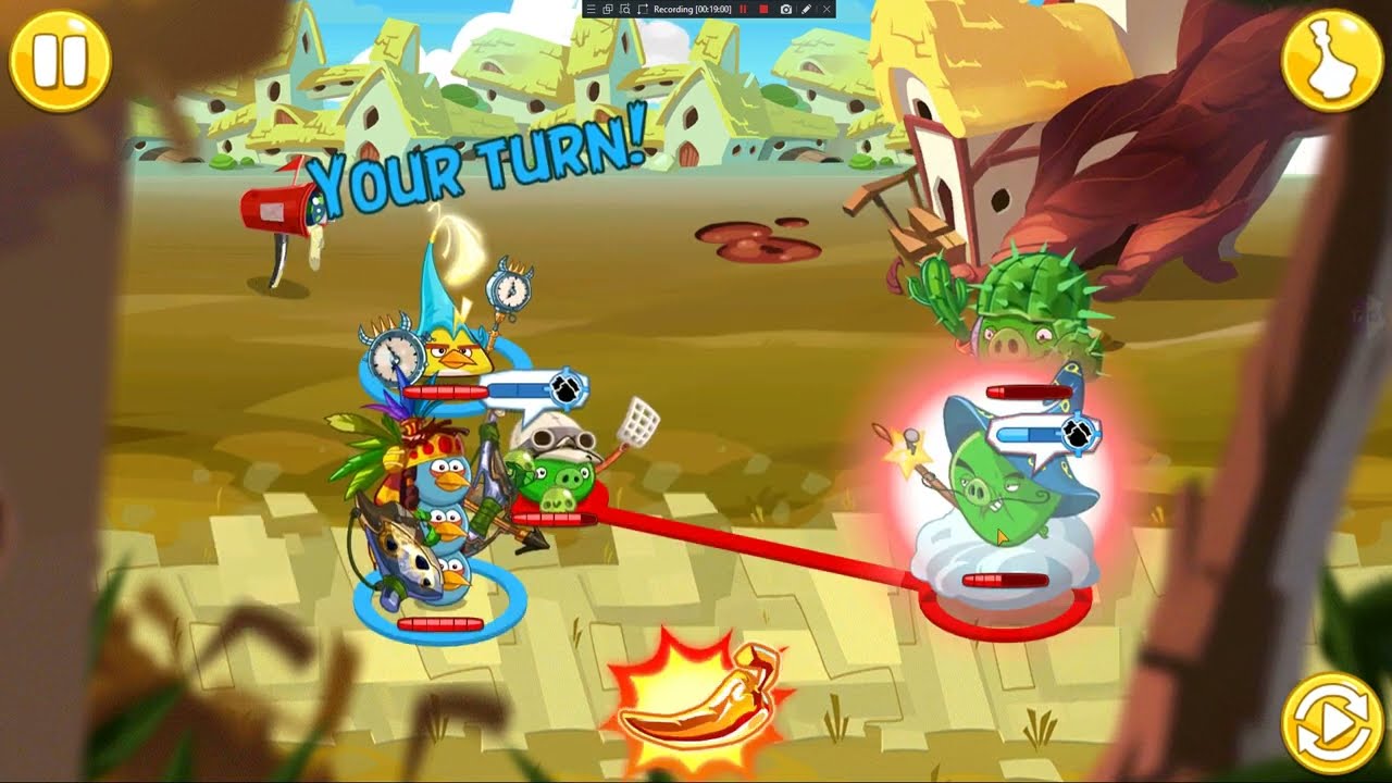 Angry Birds Epic - Bird Catcher or Pig Catcher but less in stun than 5% ...