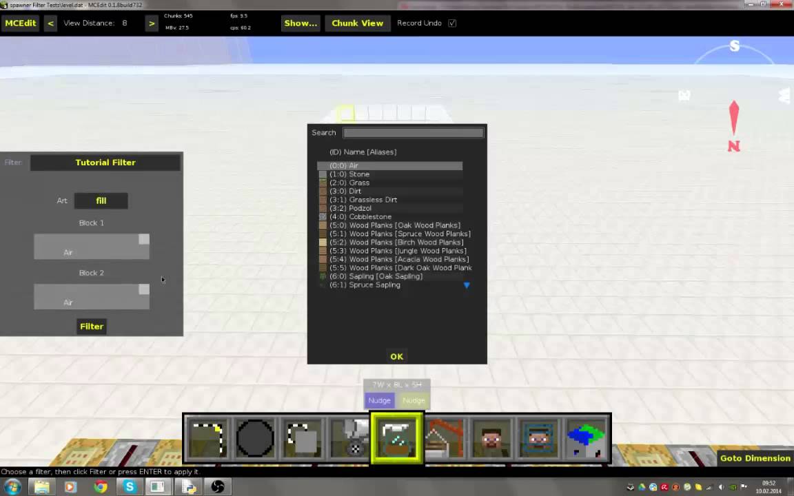 MCEdit Filter programmieren Tutorial part 8 - Fill and Replace [MCEdit] - YouTube