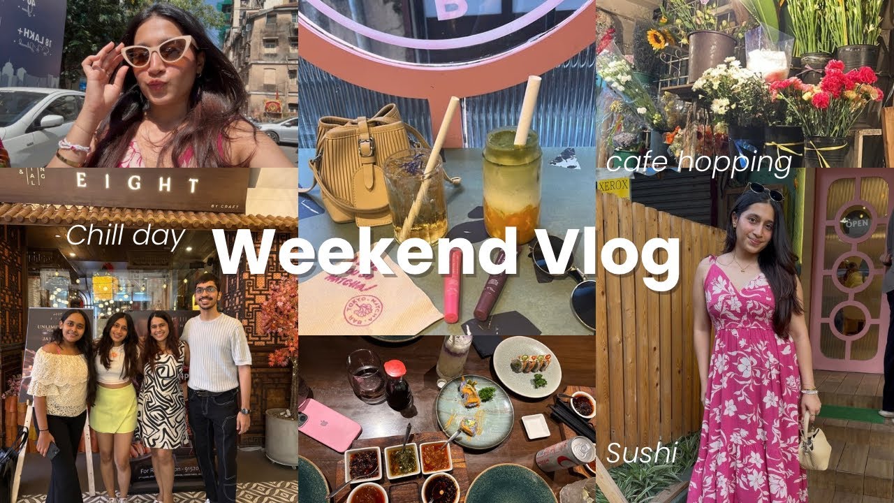 Wholesome Weekend Vlog 🍣 Sushi Nights, Cafe Hopping & Family Time - YouTube