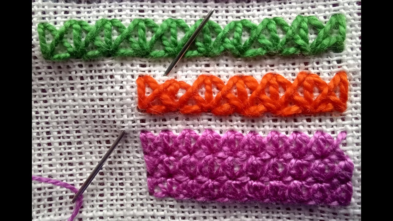 Italian cross stitch utorial - YouTube