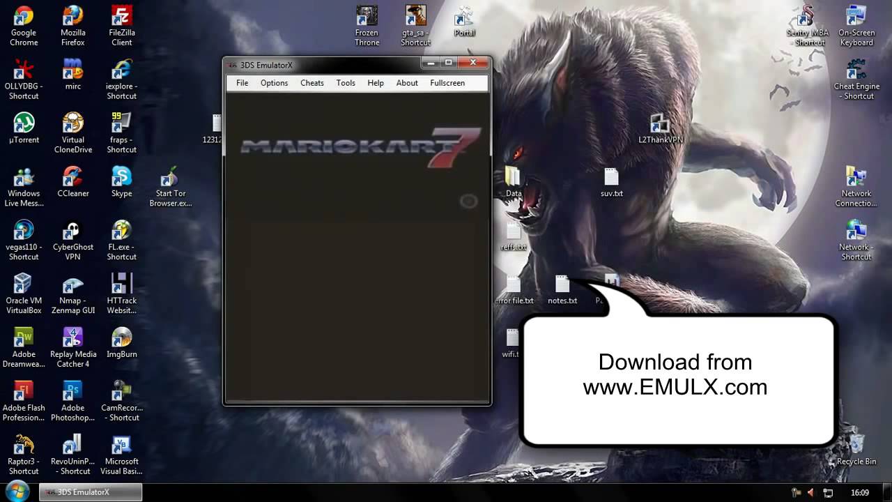 3DS Emulator for PC [Showing how it works] - YouTube