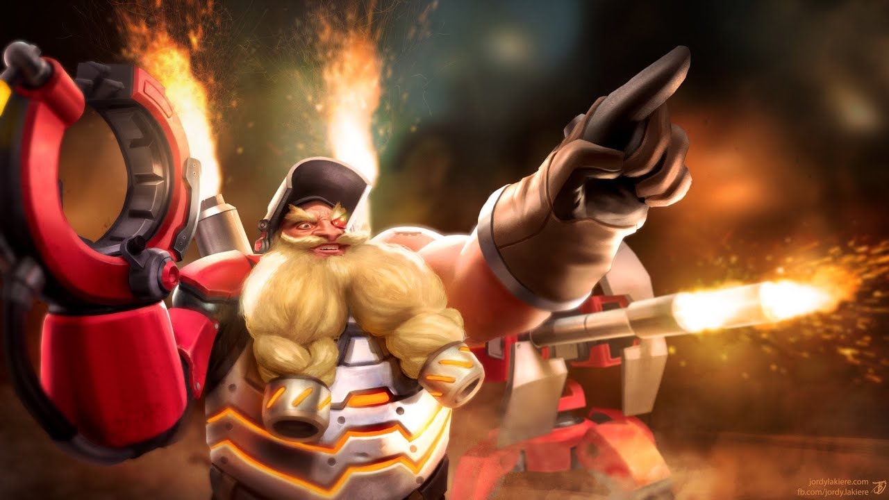 Torbjorn dominates Clash - Overwatch 2 - YouTube