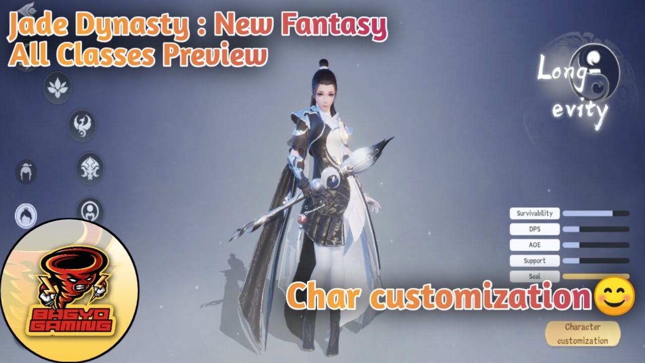 Jade Dynasty All Classes - YouTube