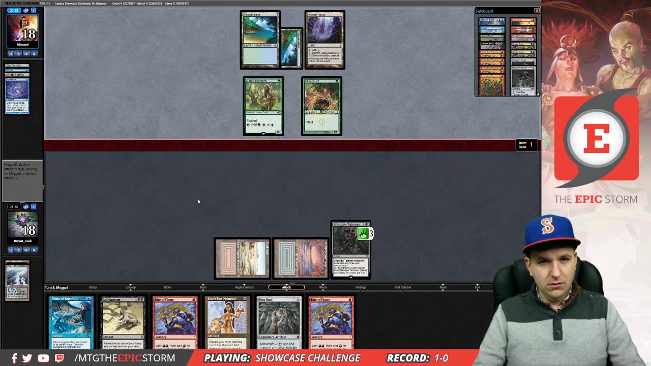 Legacy Showcase Challenge - 01/26/20 - Round 2 vs. Infect - YouTube