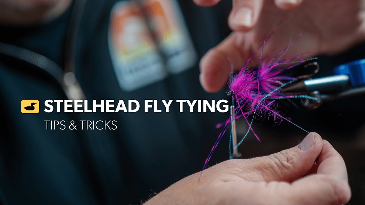 Fly Tying Tutorial: Steelhead Fly Tying Tips & Tricks - YouTube
