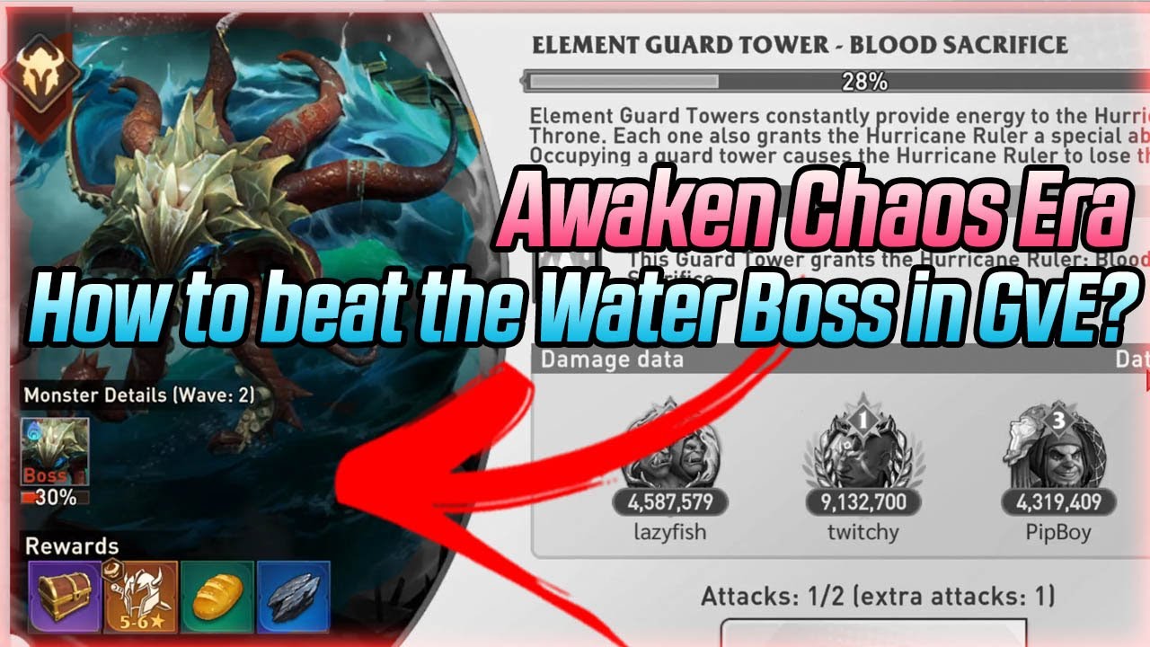How to beat the Water Boss in GvE? | Awaken Chaos Era Guide - YouTube