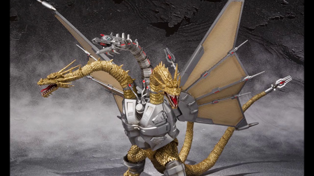 Mecha King Ghidorah's roars - YouTube