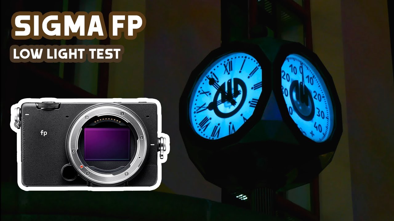 Sigma FP Low light test / 4K CinemaDNG 12 bit / Cinematic - YouTube