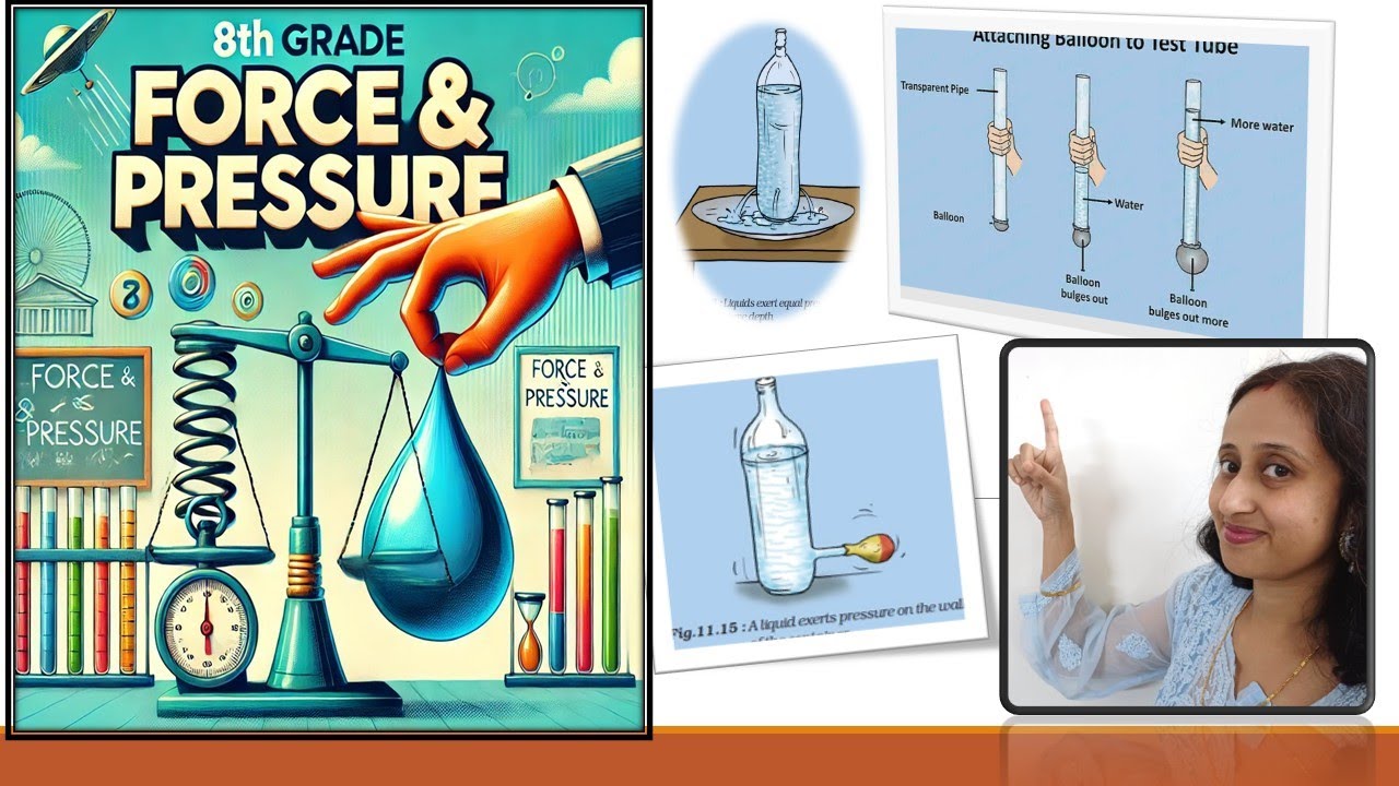 Force and Pressure I Grade 8th I CBSE I Otto Von Guericke's Experiment ...