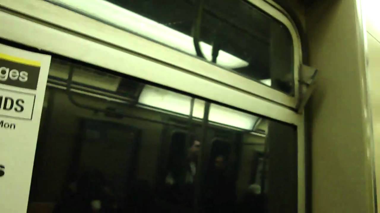 MTA New York City Subway: On Board an R46 A train from Chambers St. to ...