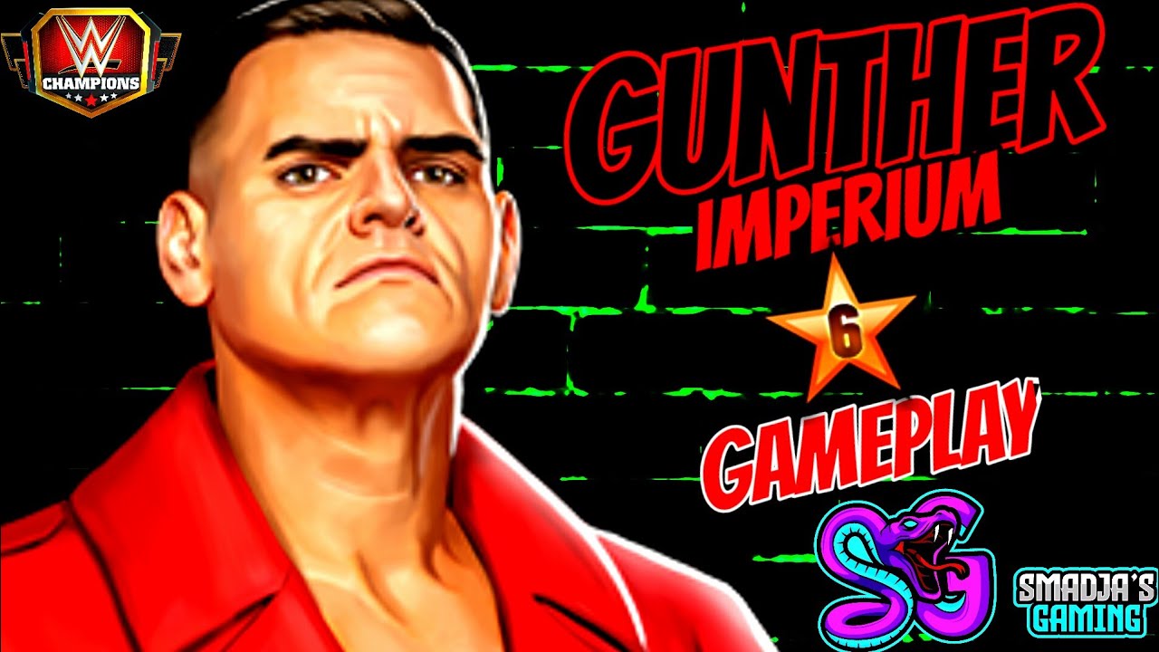 Gunther Imperium 6 Star Bronze Gameplay / WWE Champions - YouTube
