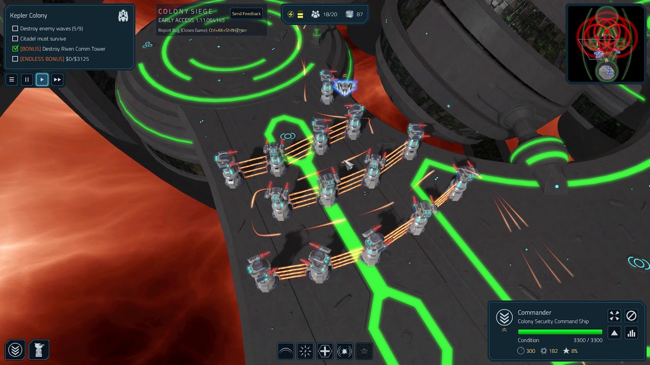 Colony Siege, RTS- Kepler Colony ENDLESS (Hard) - YouTube