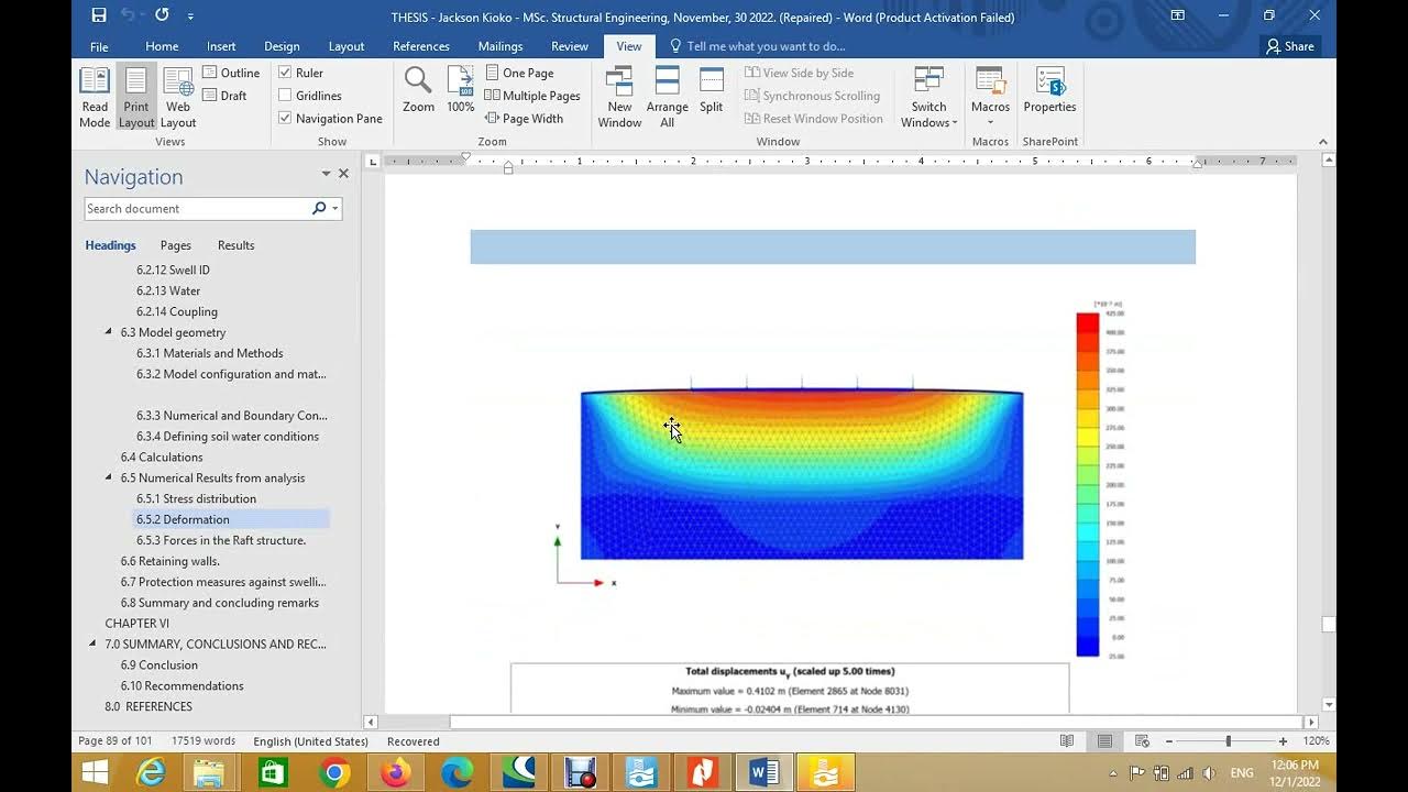 PLAXIS 2D - User Defined Swell Model - Project progress & results - YouTube