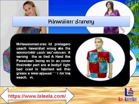 Hawaiian Shirt and Dress To Enjoy on Beach by www.laleela.com