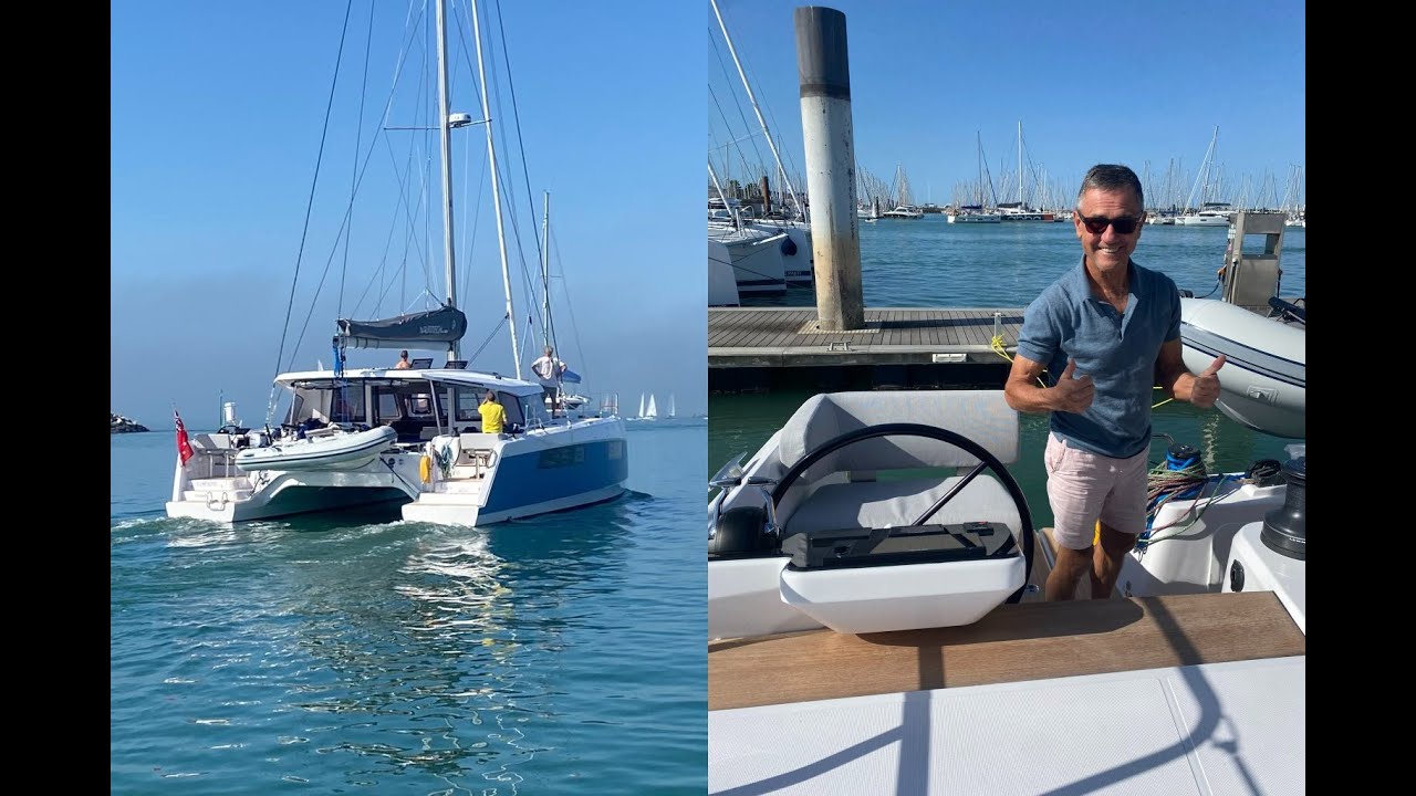 Nautitech 44 Open catamaran walkthrough - YouTube