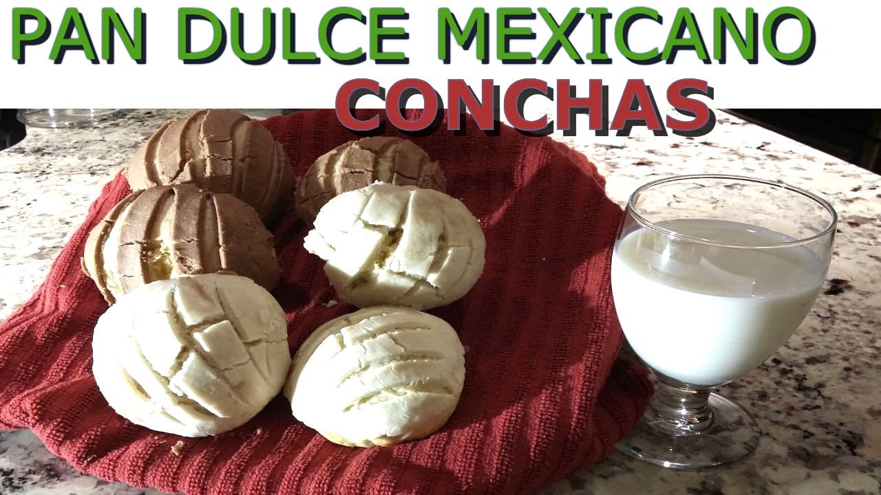 Recetas de conchas/Conchas de Chocolate y Vainilla/ Muy facil de ...
