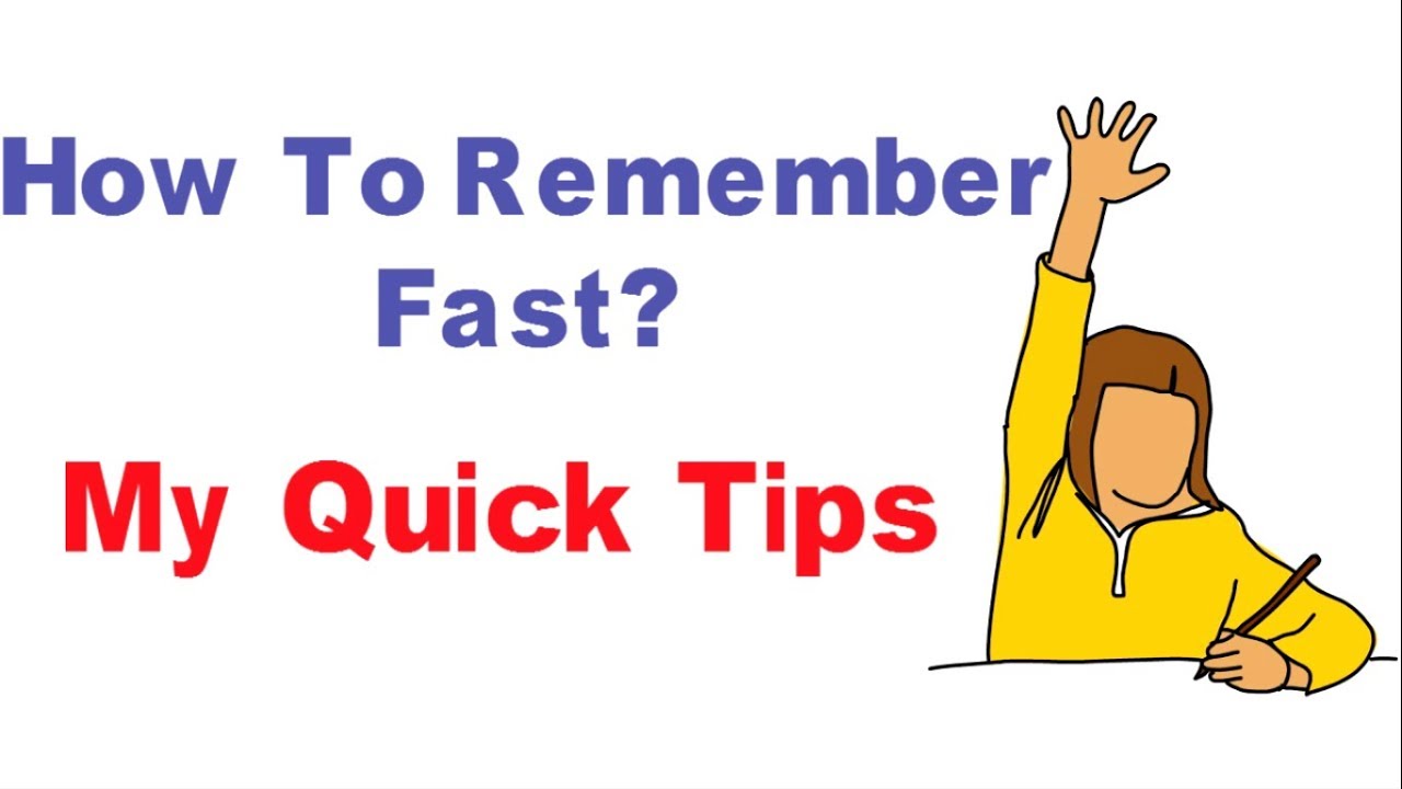 How To Remember better - Quick Tips To Remember Letters - YouTube