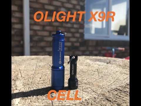Olight X9R Cell Review - YouTube