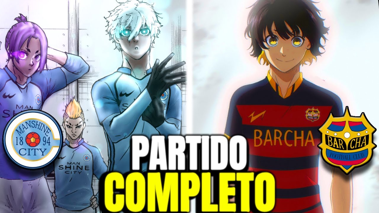TODO LO QUE PASARÁ EN MANSHINE CITY VS BARCHA | BLUE LOCK TEORÍA Y ...