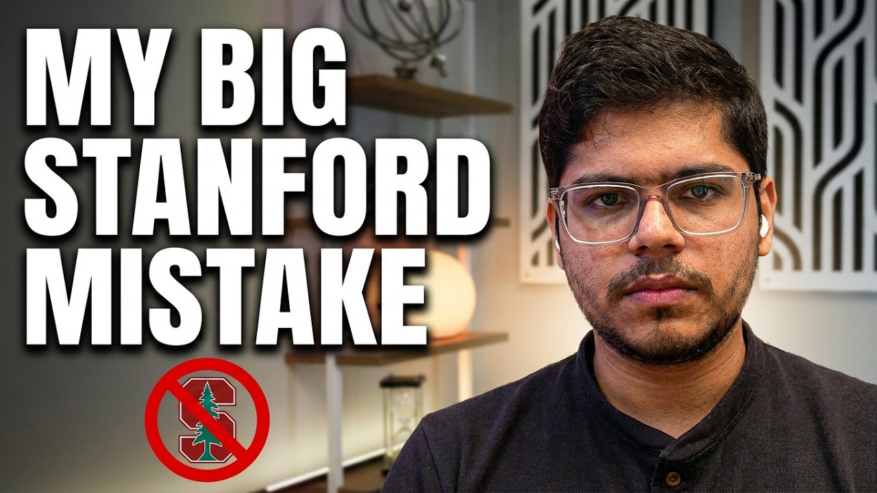 Stanford Application Secret: 1 Brutally Honest Mistake to Avoid - YouTube