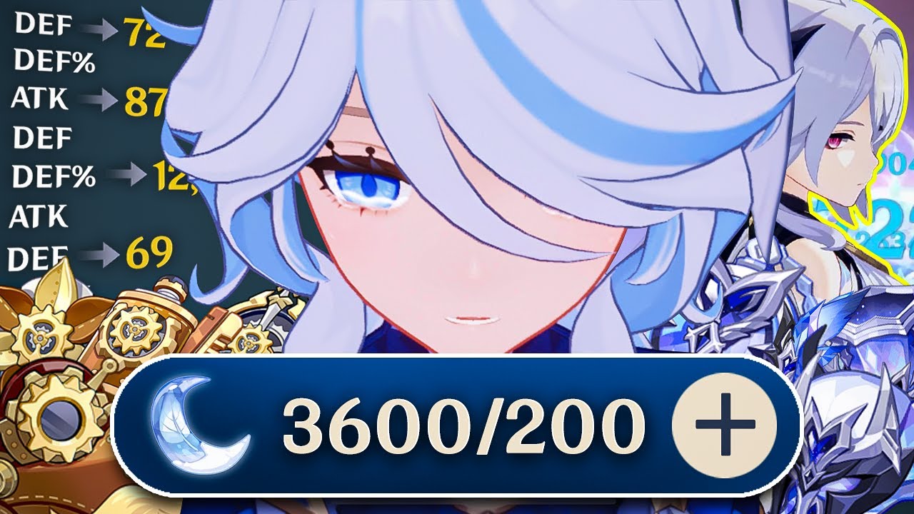 I Spent 3600 Resin to Push C6 Furina into the Top 0.9% (and Skirk Pre ...