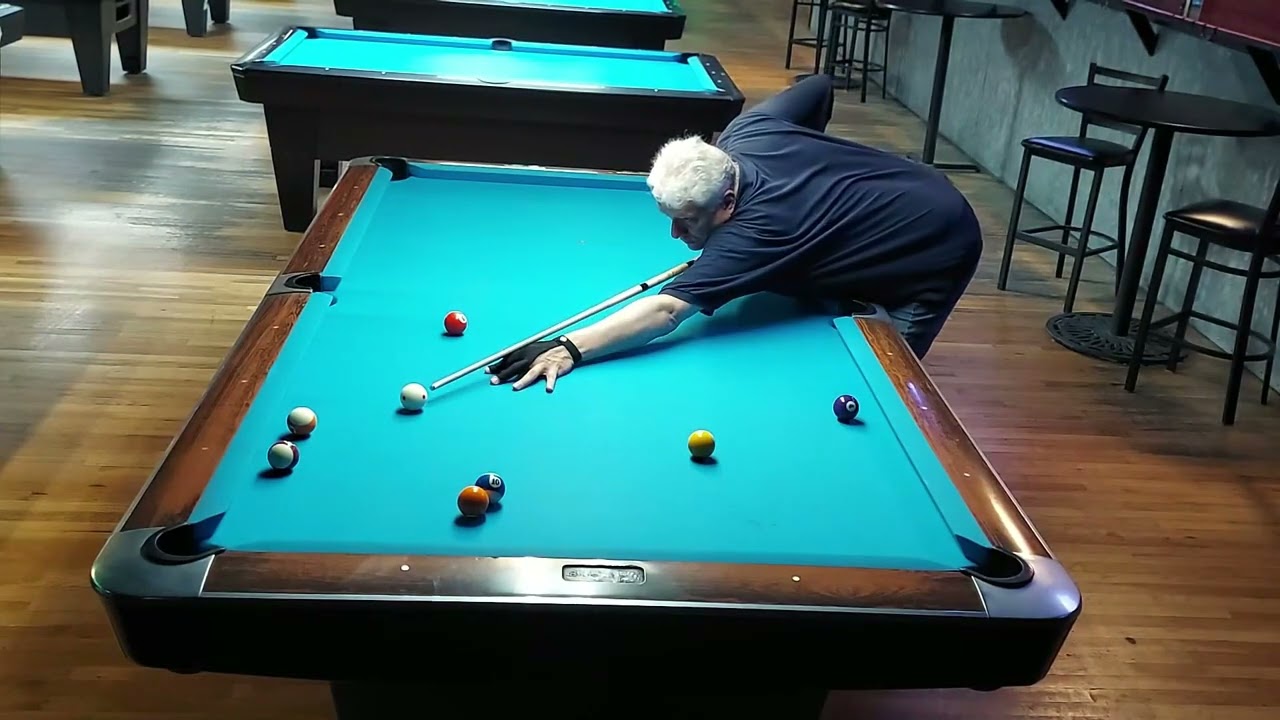 89 ball Straight Pool run (no sound, 4X speed) - YouTube