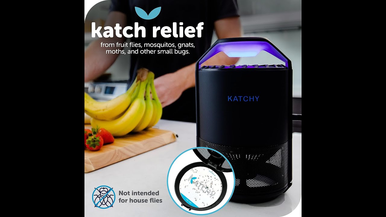 Why Katchy Indoor Insect Trap's Features Are a Game Changer - YouTube