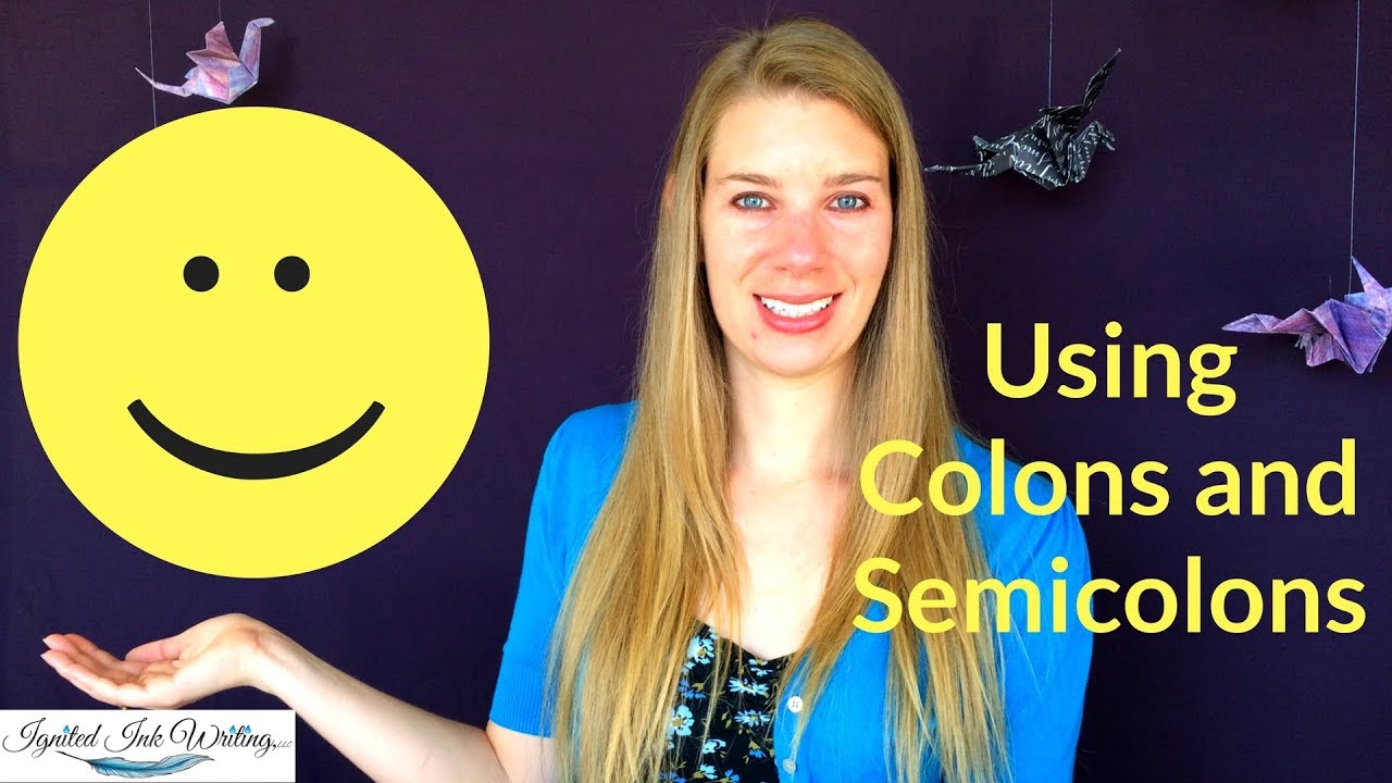 Colons and Semicolons: Not Just for Emojis - YouTube