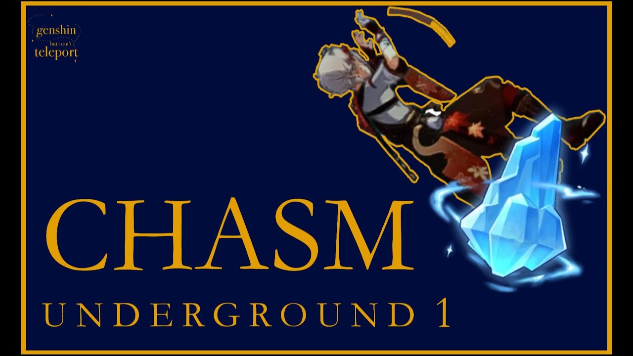 Finally exploring the CHASM Underground Area - YouTube