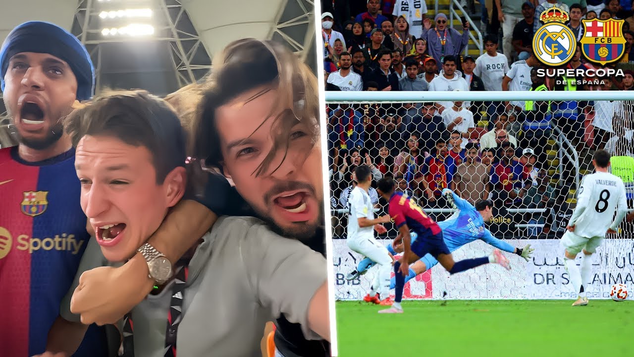 THE MOMENT BARCELONA WIN 5-2 vs REAL MADRID - YouTube
