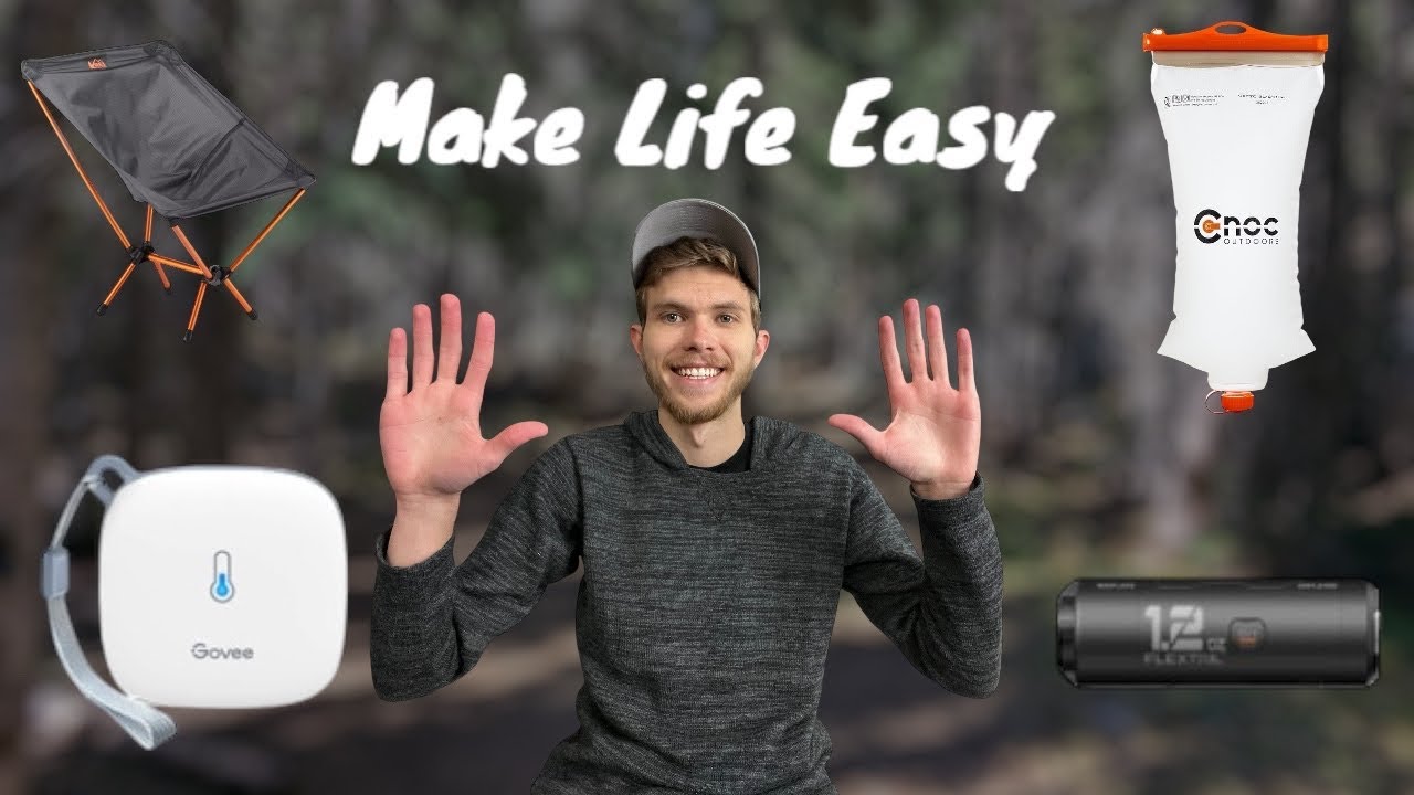 10 Backpacking Items That Make Your Life Easier (Must-Have Gear!) - YouTube
