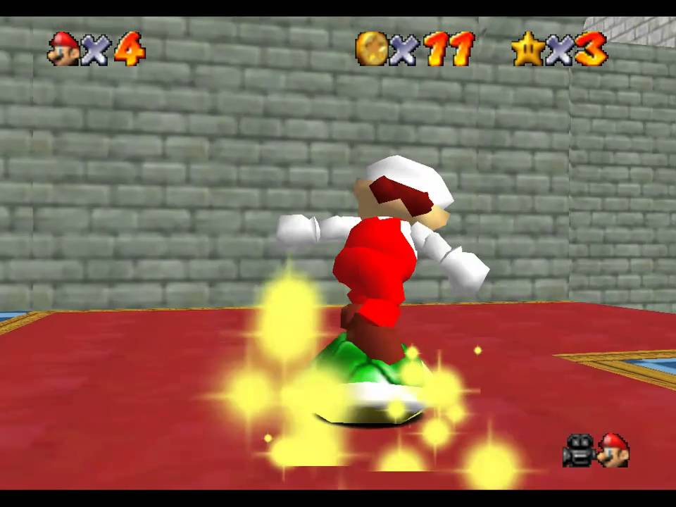 Super Mario 46 Custom Course: N64 Bowsers Castle - YouTube