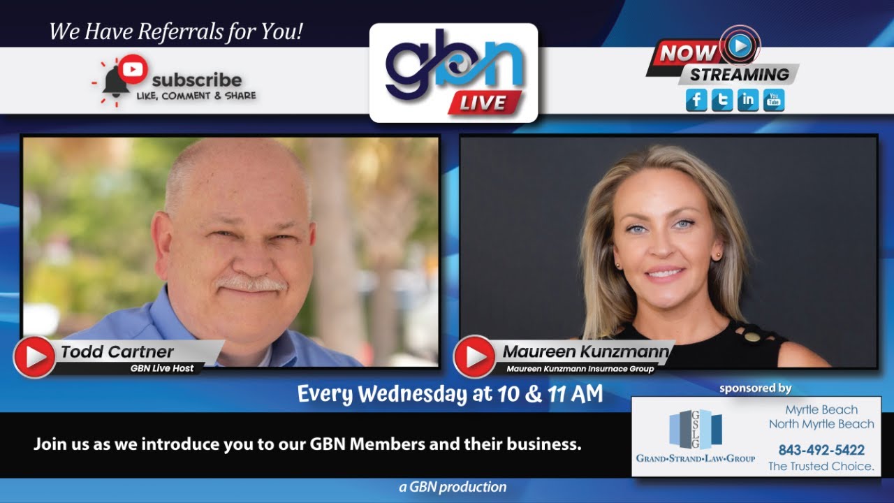 GBN Live Episode 40 - Maureen Kunzmann - YouTube