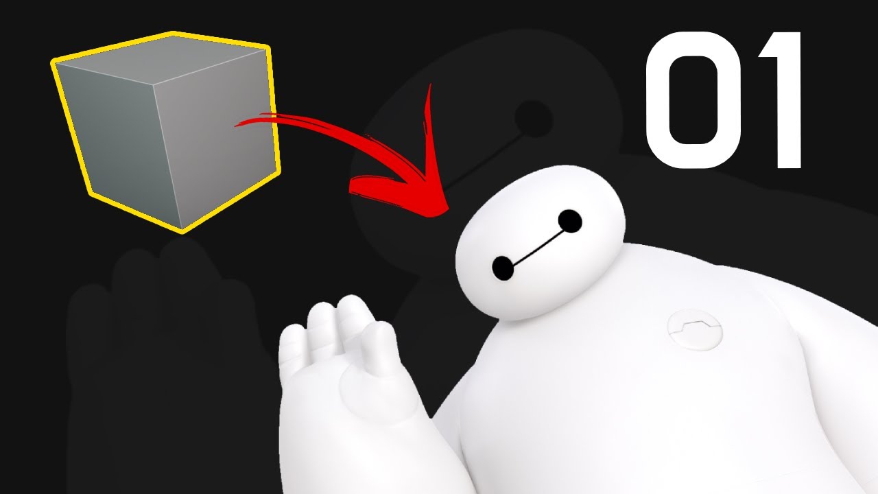 01 Disney Character Modeling in blender | sitting up reference - YouTube