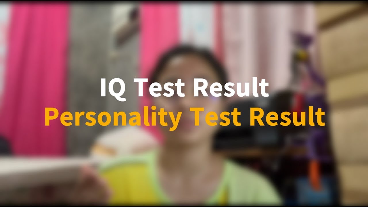 Simbajon IQ and Personality Test Result - YouTube